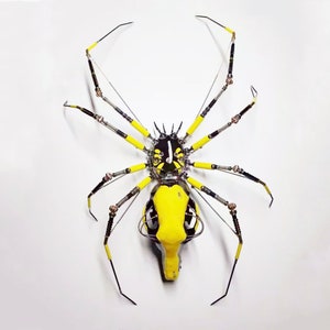 Mechanical Mutant 3D Spider Sculpture, Handmade Crafts Sculpture Table ...