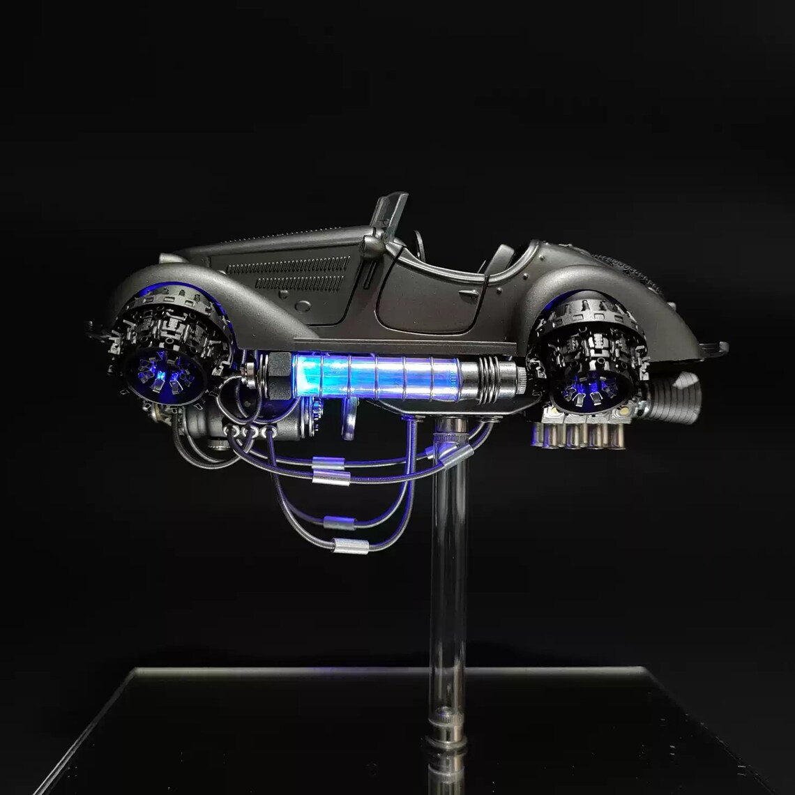 Modified Cyberpunk Wanderer Classic Car Vehicle Model Art - Etsy