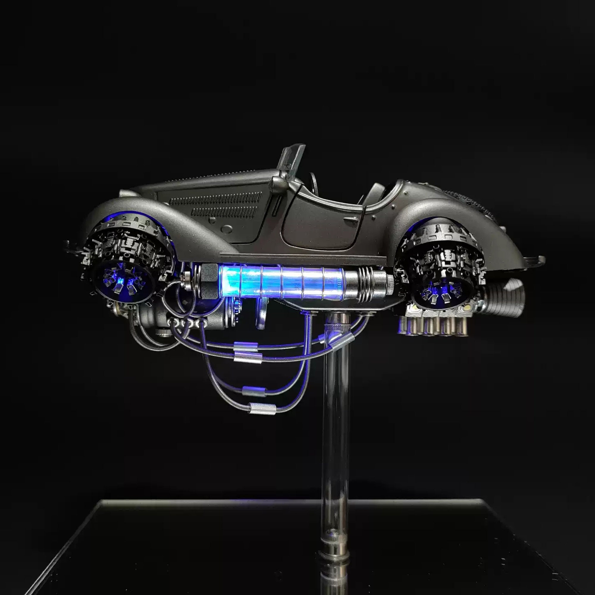 Modified Cyberpunk Wanderer Classic Car Vehicle Model Art - Etsy