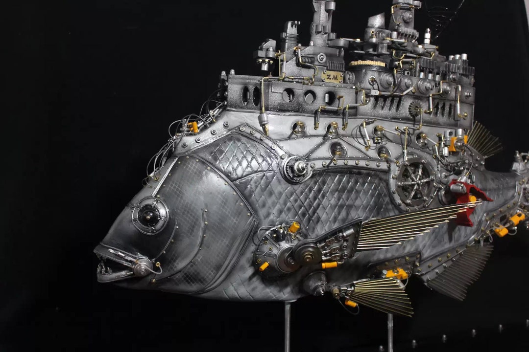 Mechanical Black Snapper Missouri Mutant Handmade Crafts Biomech ...