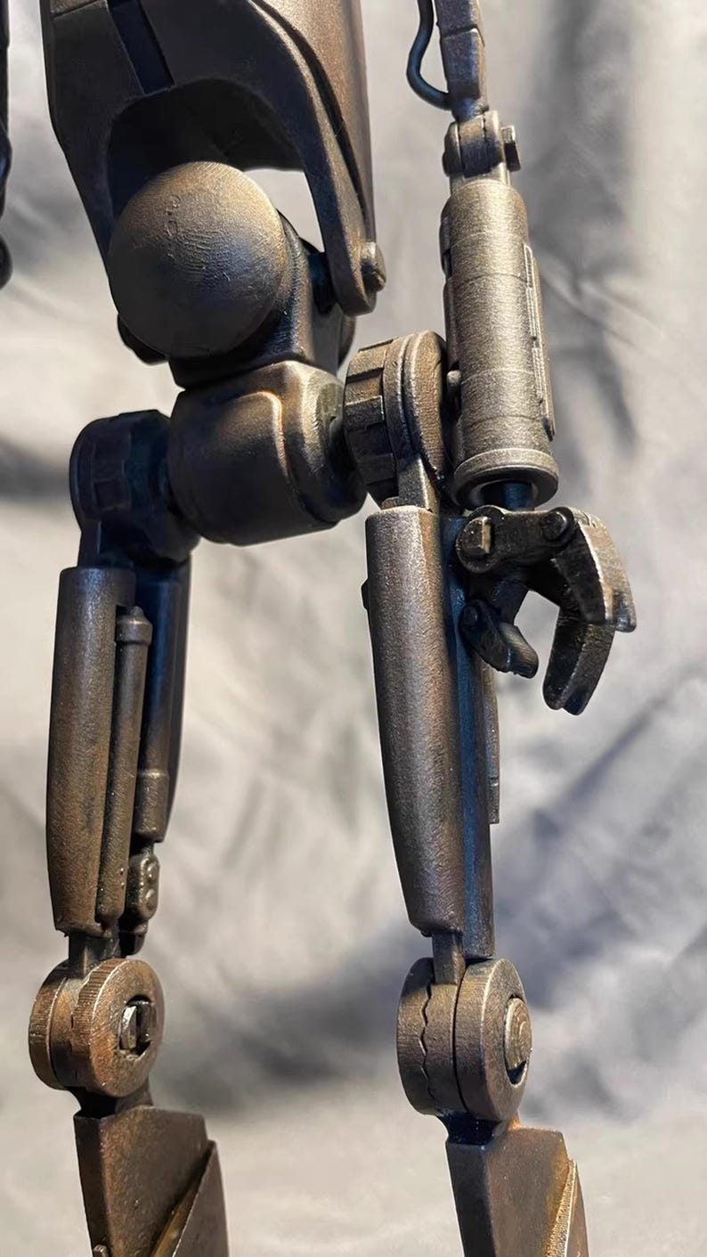 Star Wars-inspired Repair Droid, Handmade Crafts 3D Sculpture ...