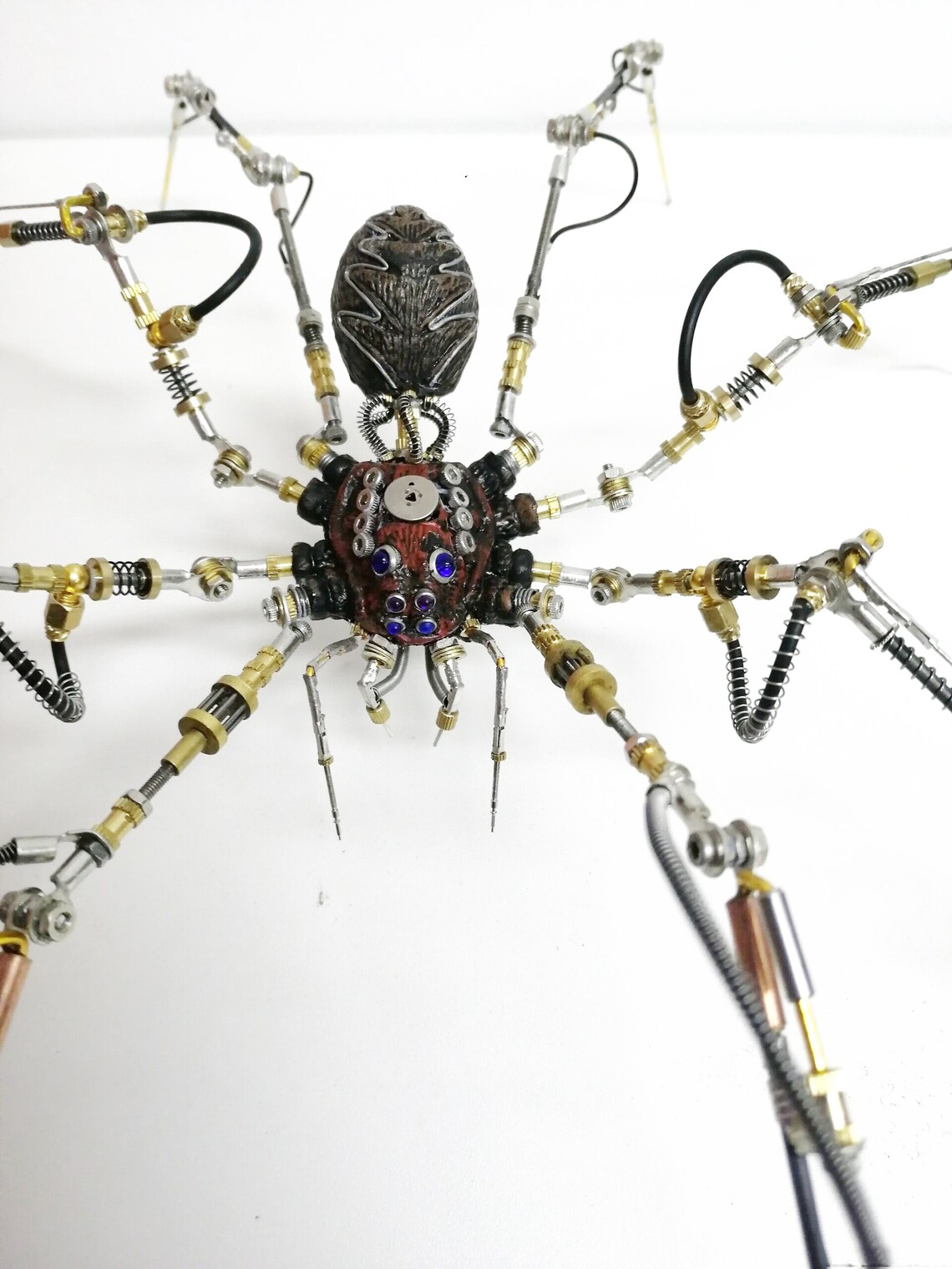 Mechanical Steampunk Spider Mutant Robot Sculpture Made by New - Etsy