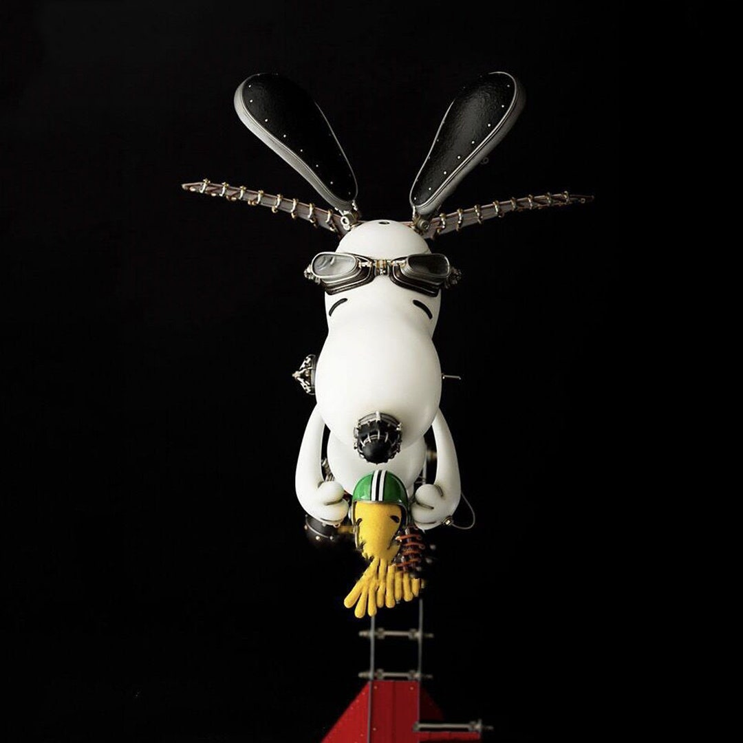 Snoopy Dog Mechanical Mutant 3D Robot Creature Animals Handmade ...