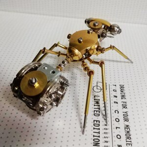 Steampunk Brass Mechanical Ant Insect Industrial Work Art Decor Gift ...
