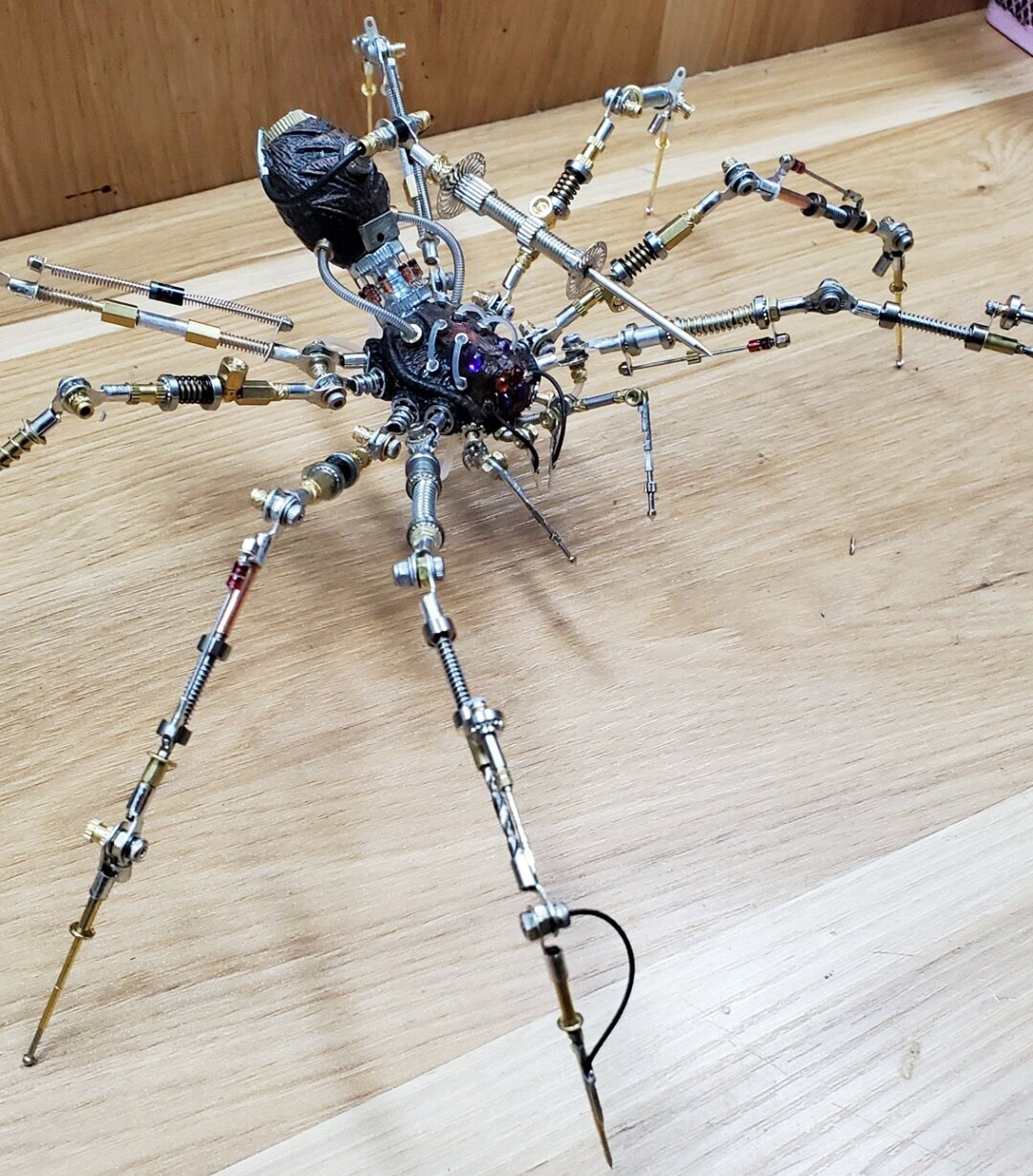 Mechanical Steampunk Spider Mutant Robot Sculpture Made by New - Etsy