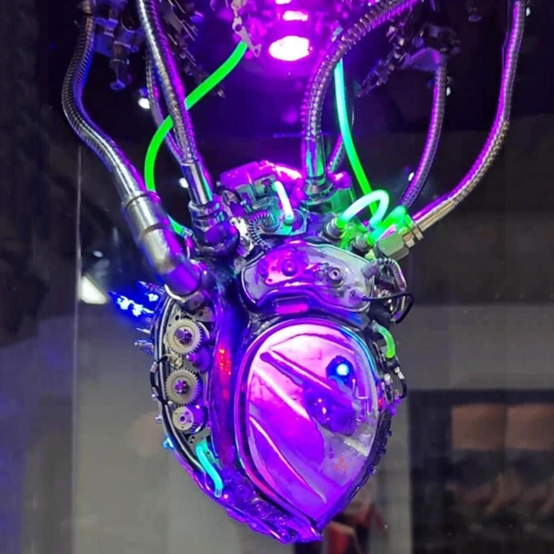 Cyberpunk Mechanical Heart, the Ultimate Fusion of Future Medicine and ...