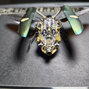 Steampunk Cyberpunk Beetle Insect Mechanical Creatures Kinetic ...
