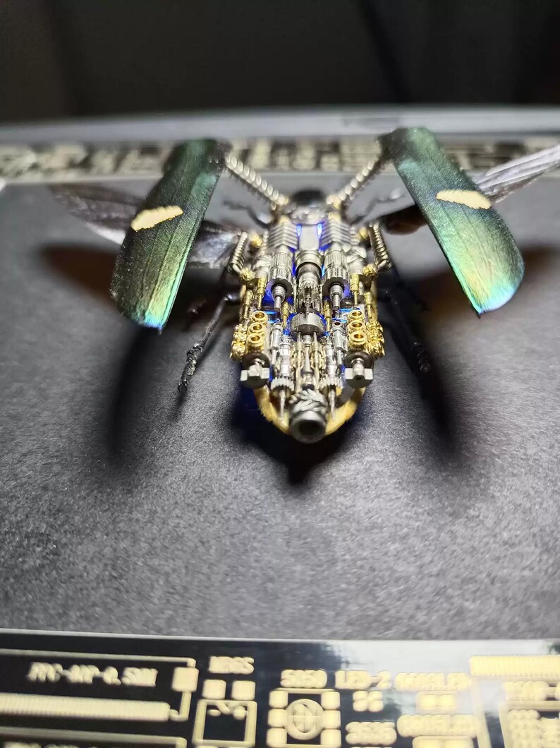 Steampunk Cyberpunk Beetle Insect Mechanical Creatures Kinetic - Etsy