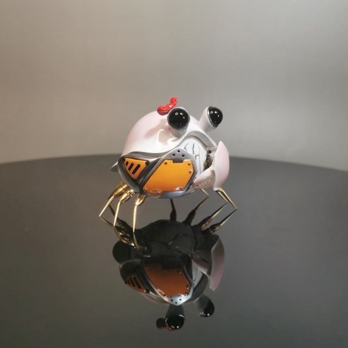 Calappa Mechanical Mutant 3D Robot Creature Animals Art | Etsy