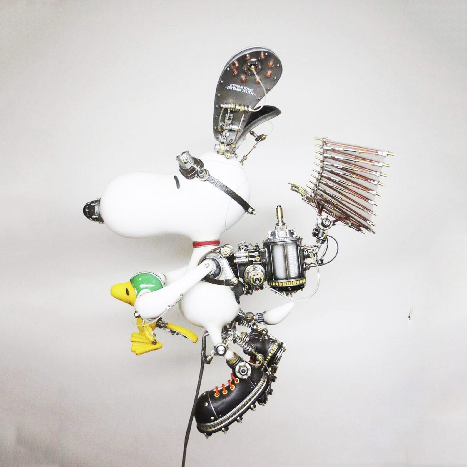 Snoopy Dog Mechanical Mutant 3D Robot Creature Animals - Etsy
