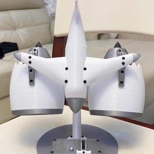 Unique Turbine Engine Desk Fan With Stepless Speed Control, Aviation ...