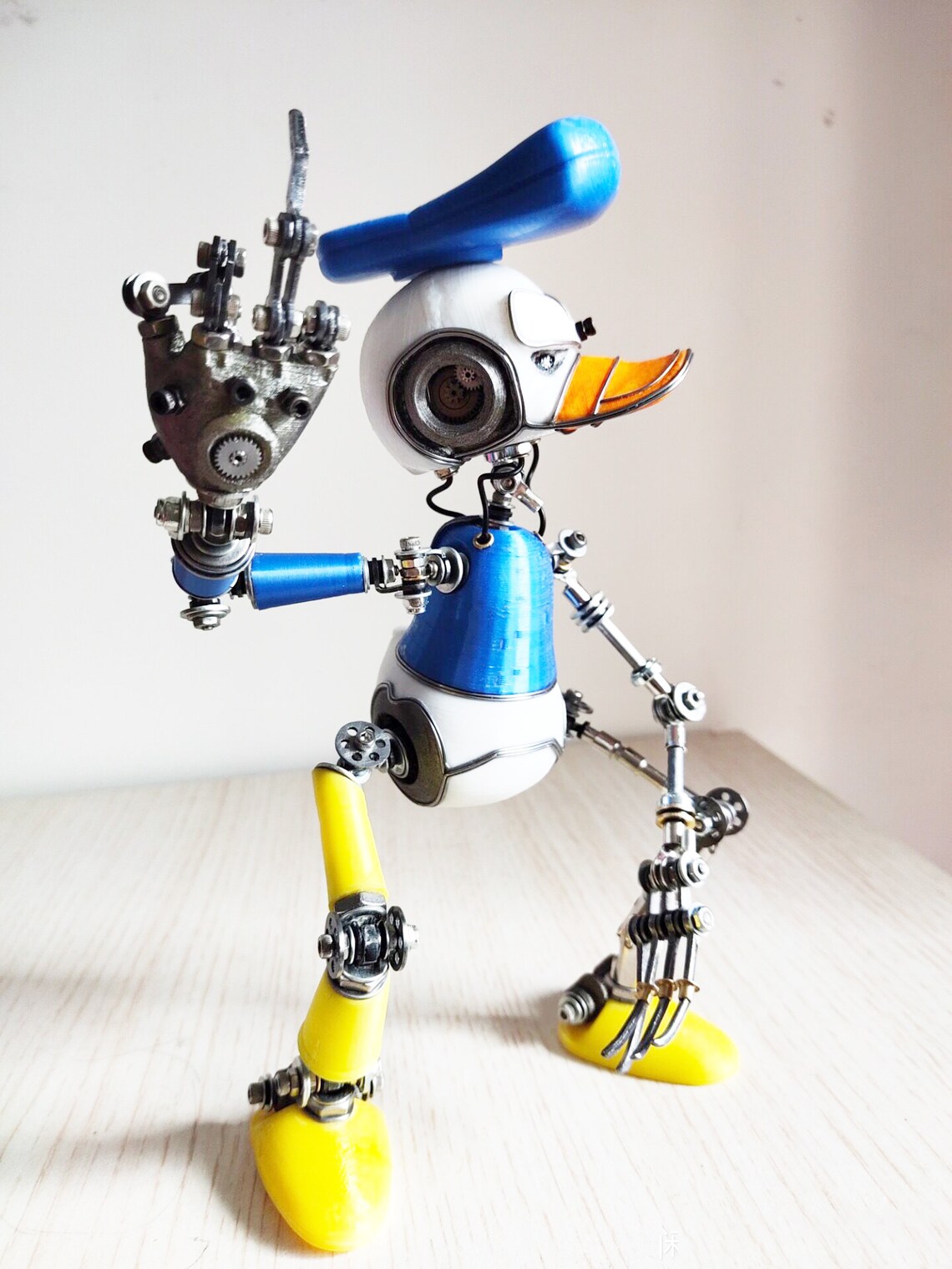 Donald Duck Mechanical Mutant 3D Robot Creature Animals - Etsy