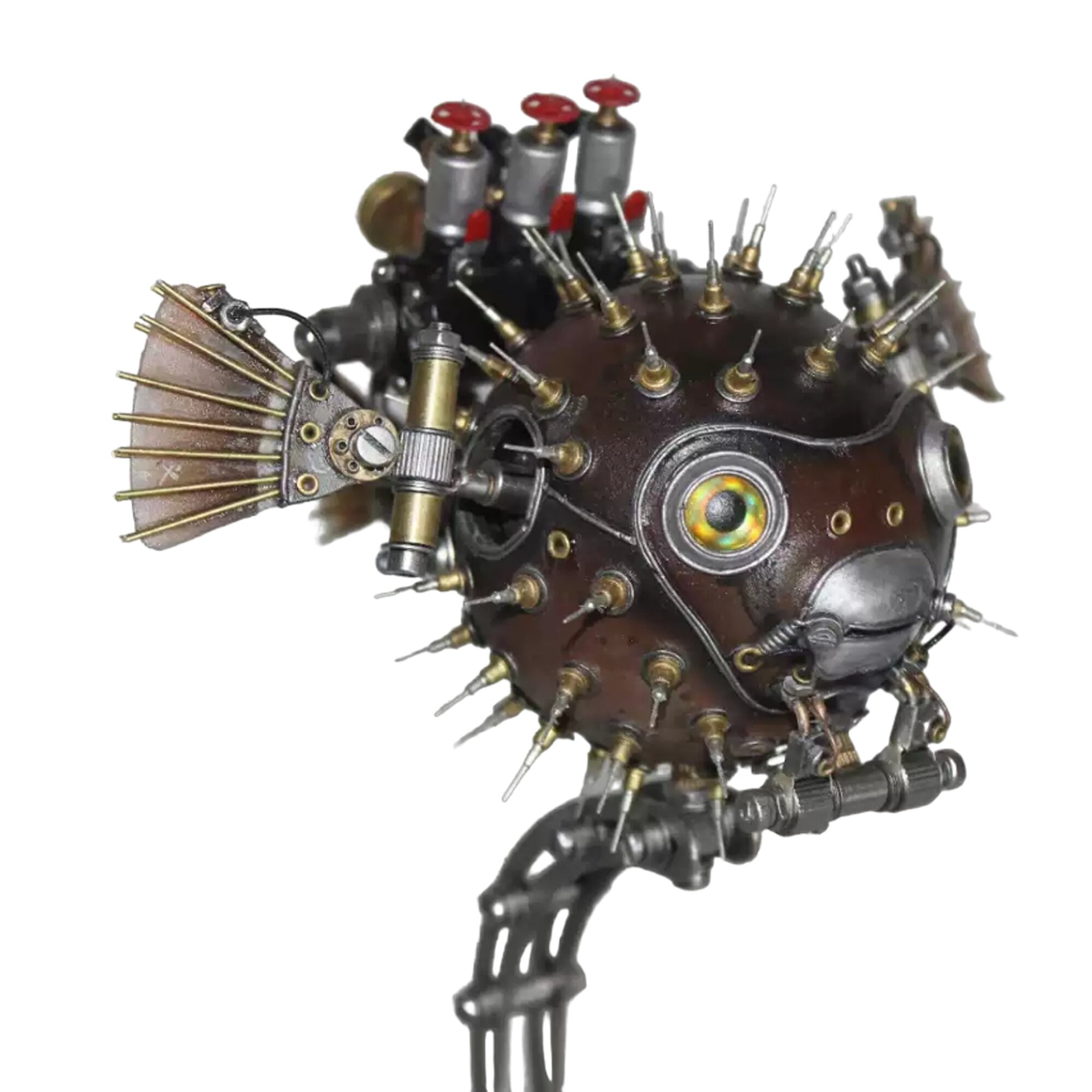 Globefish Mechanical Mutant 3D Robot Creature Animals Handmade ...