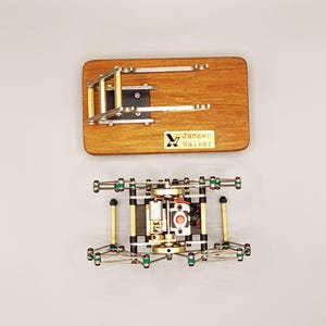Metal Jansen Walker, A Biomimetic Kinetic Sculpture With Motor ...