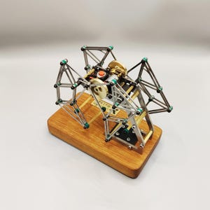 Metal Jansen Walker, A Biomimetic Kinetic Sculpture With Motor ...