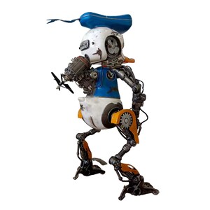 Donald Duck Mechanical Mutant 3D Robot Creature Animals Handmade ...
