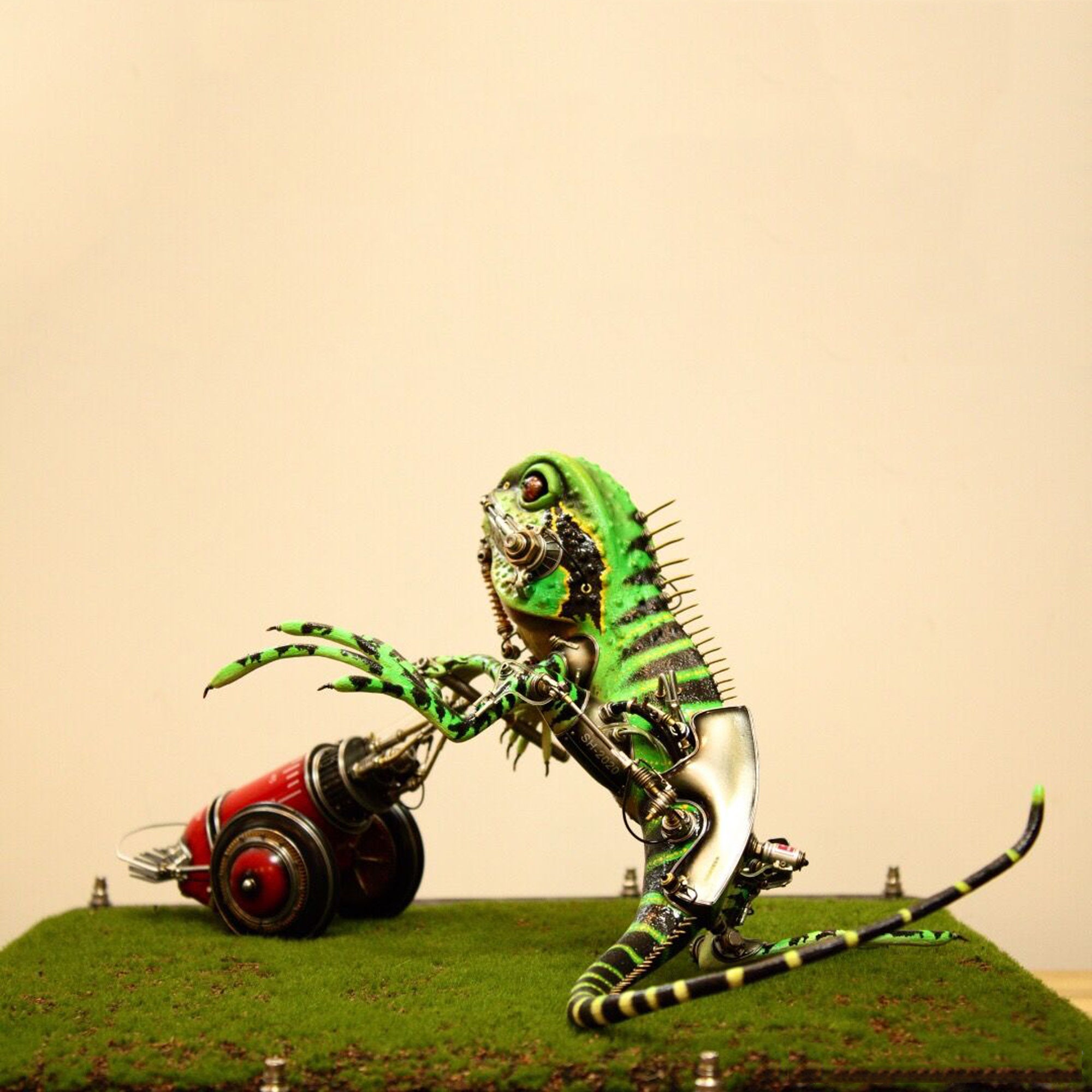 The Lizard Mechanical Mutant 3D Robot Creature Animals Handmade ...