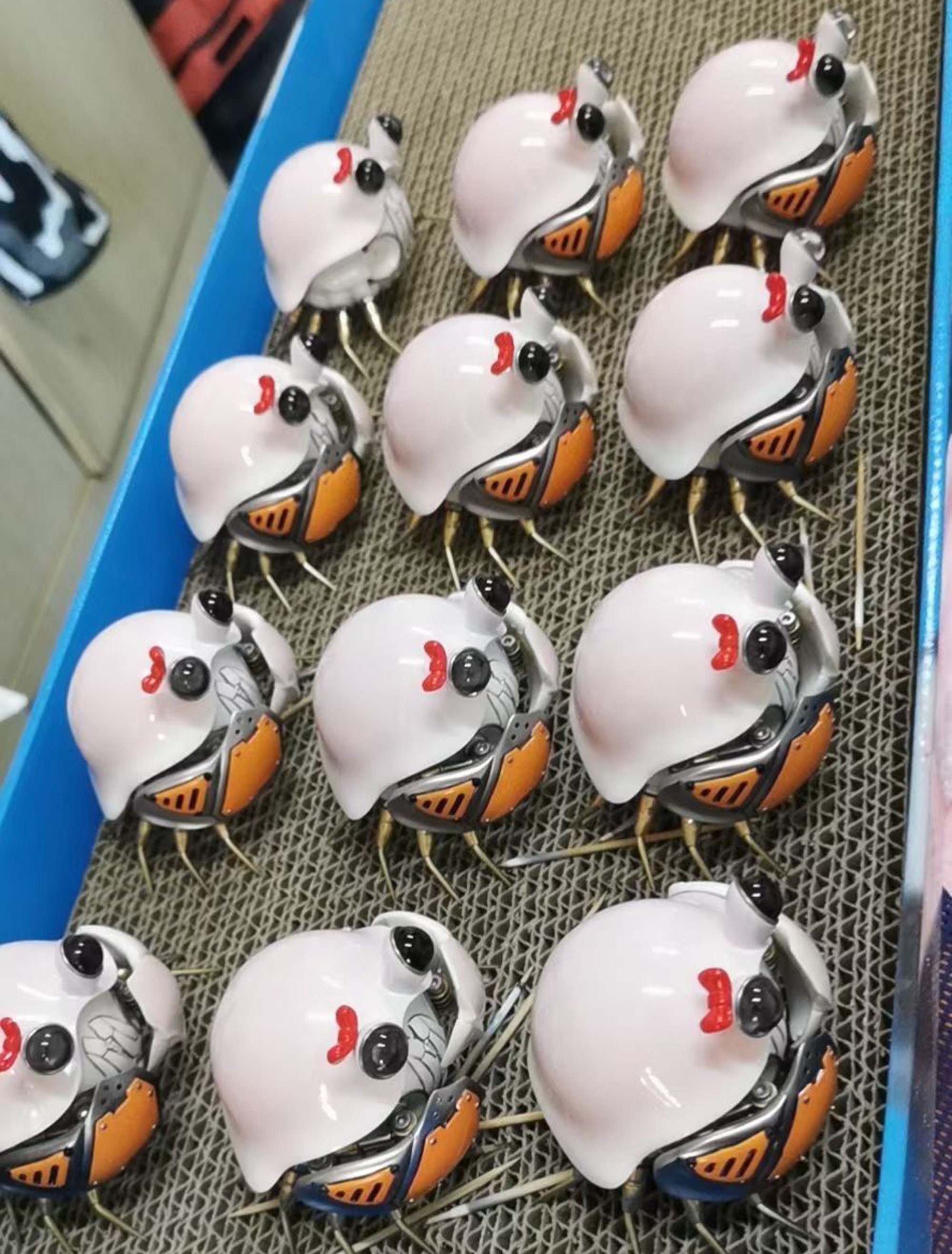 Calappa Mechanical Mutant 3D Robot Creature Animals Art - Etsy