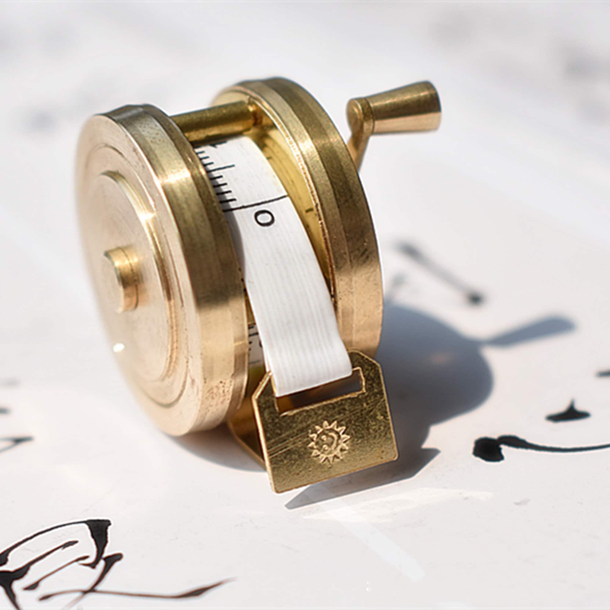 Handmade Brass Tape Measure in Vintage Industrial Style Made - Etsy