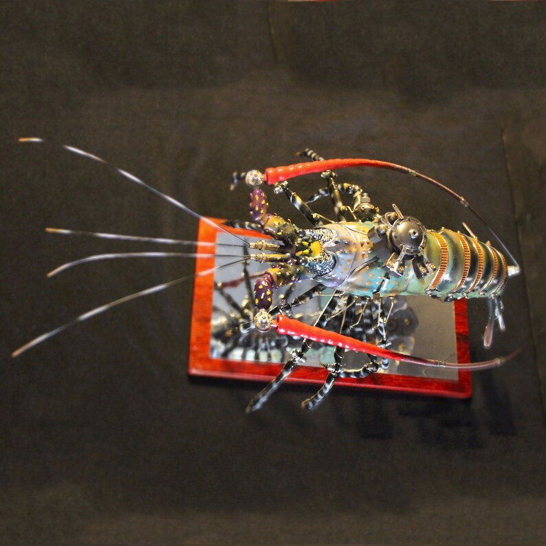 Lobster Mechanical Mutant 3D Robot Creature Animals Handmade - Etsy