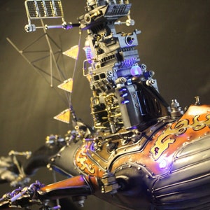 Legendary Whale Mechanical Mutant 3D Robot Creature Animals Handmade ...