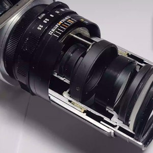 Disassembled 3D Mechanical Camera, Deconstructed Art, Decorative ...