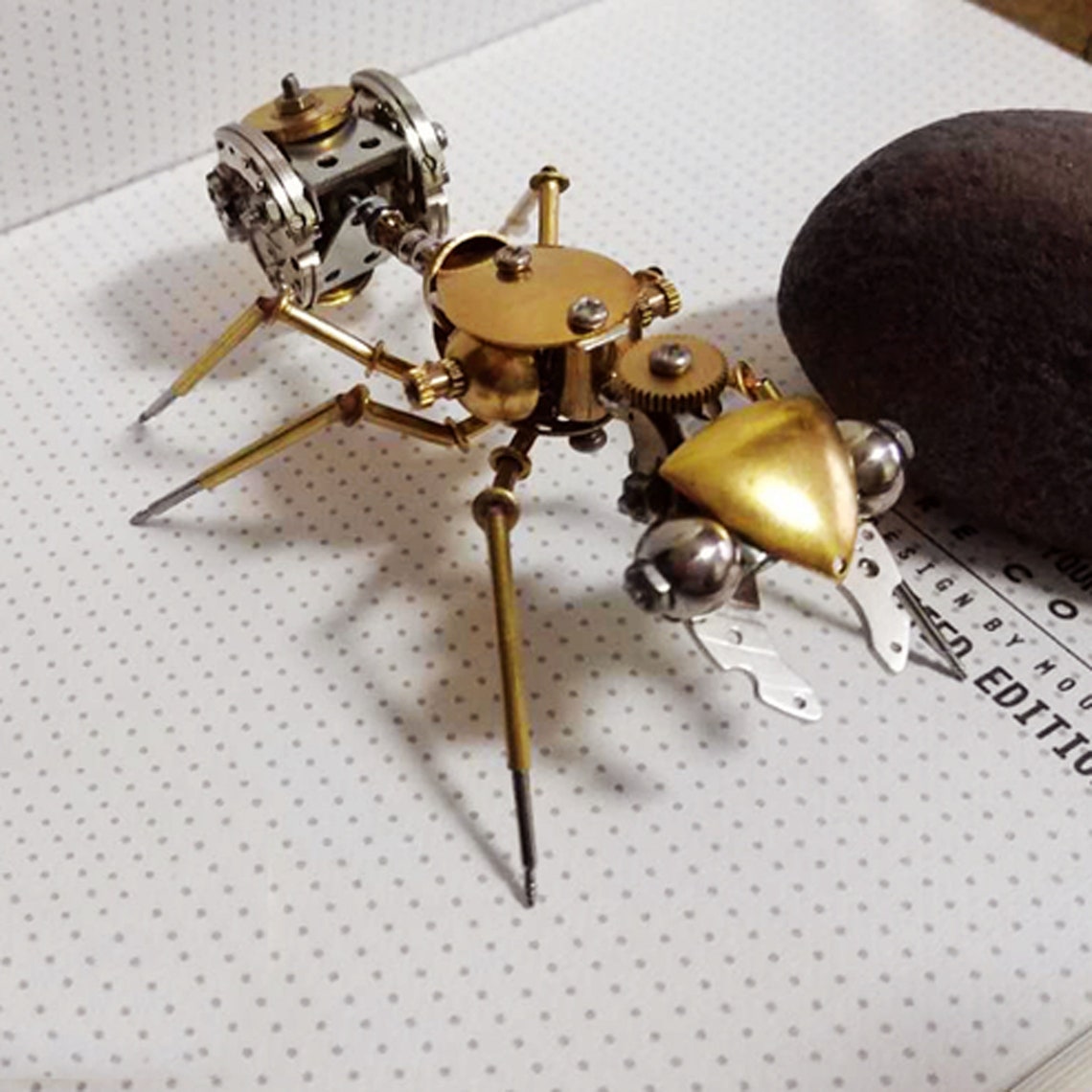 Steampunk Brass Mechanical Ant Insect Industrial Work Art | Etsy