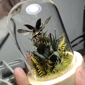 Mechanical Beetle With Flapping Wings Real Insect Kinetic Sculpture ...