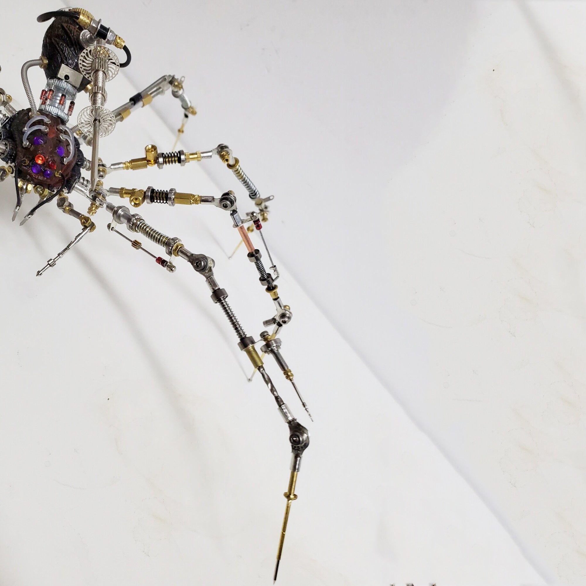 Mechanical Steampunk Spider Mutant Robot Sculpture Made by New - Etsy
