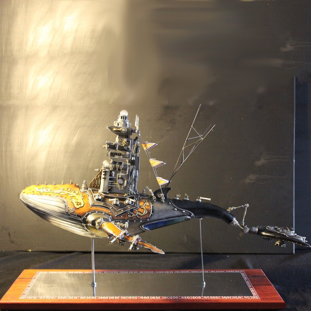 Legendary Whale Mechanical Mutant 3D Robot Creature Animals Handmade ...