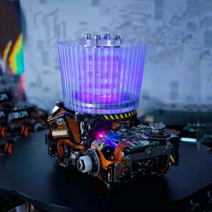 Cyberpunk Ambient Night Lamp With A Whiskey-glass-shaped Shade ...