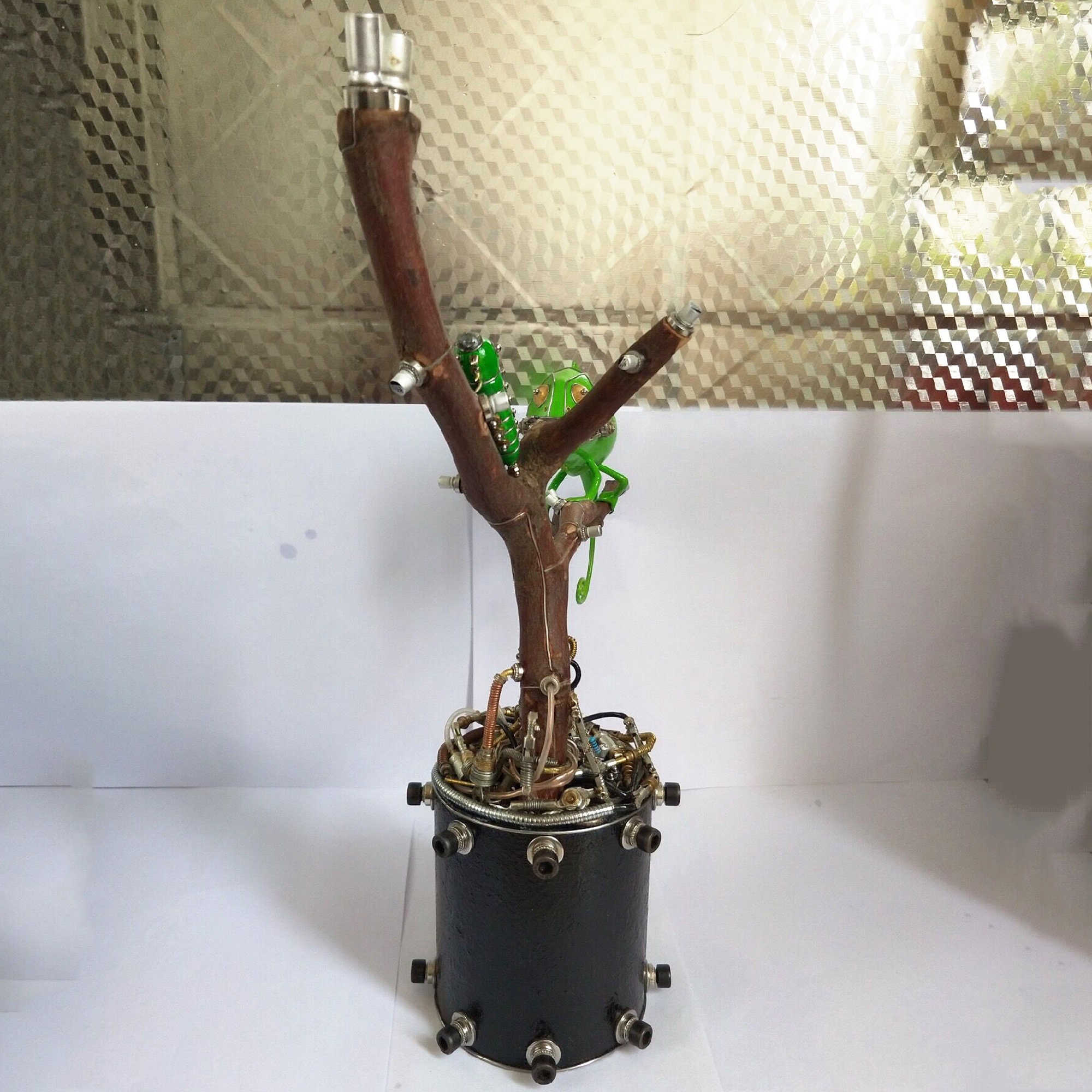 Chameleon Mechanical Mutant 3D Robot Creature Animals Handmade - Etsy ...