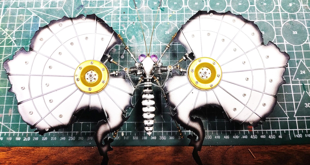 Antarctica Butterfly Mechanical Mutant 3D Robot Creature Insects ...