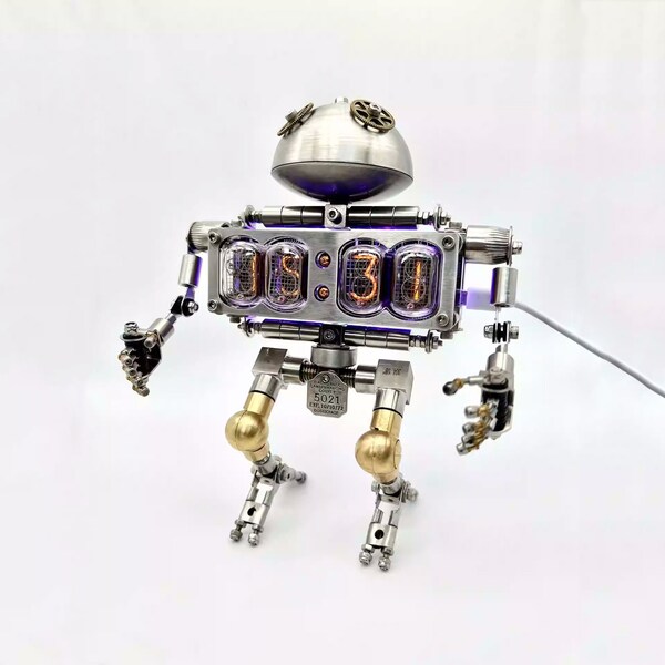 Cyberpunk Desk Clock - Etsy