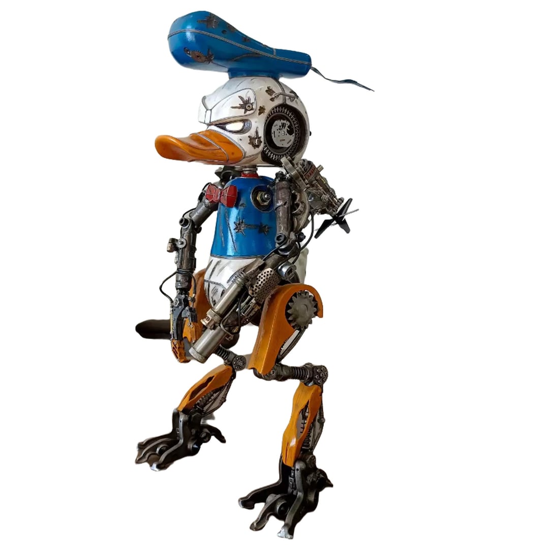 Donald Duck Mechanical Mutant 3D Robot Creature Animals Handmade ...