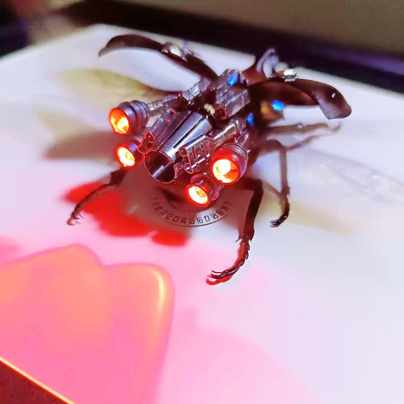 Steampunk Cyborg Mechanical Beetle Insects Bugs Biomech - Etsy