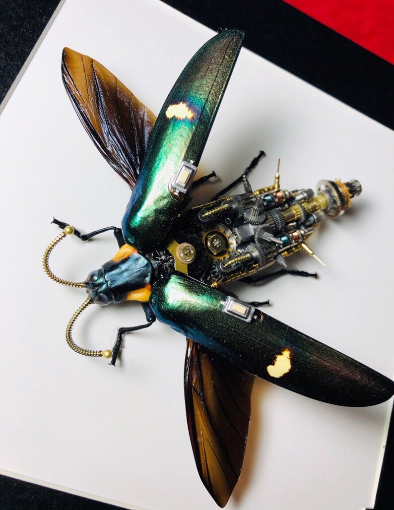 Steampunk Cyberpunk Beetle Insect Mechanical Creatures - Etsy