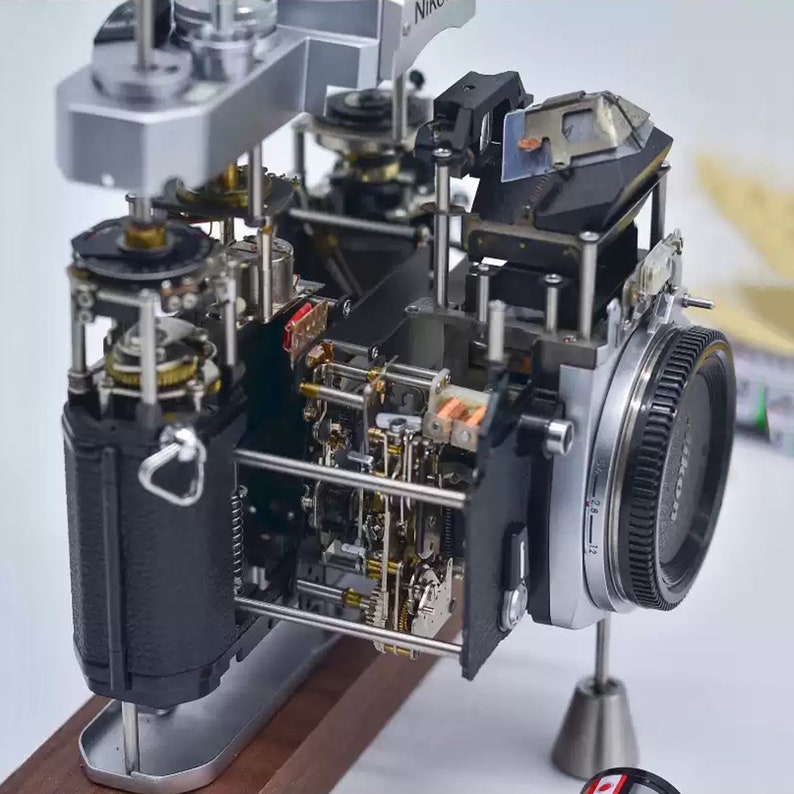Disassembled 3D Mechanical Camera Deconstructed Art Decorative - Etsy
