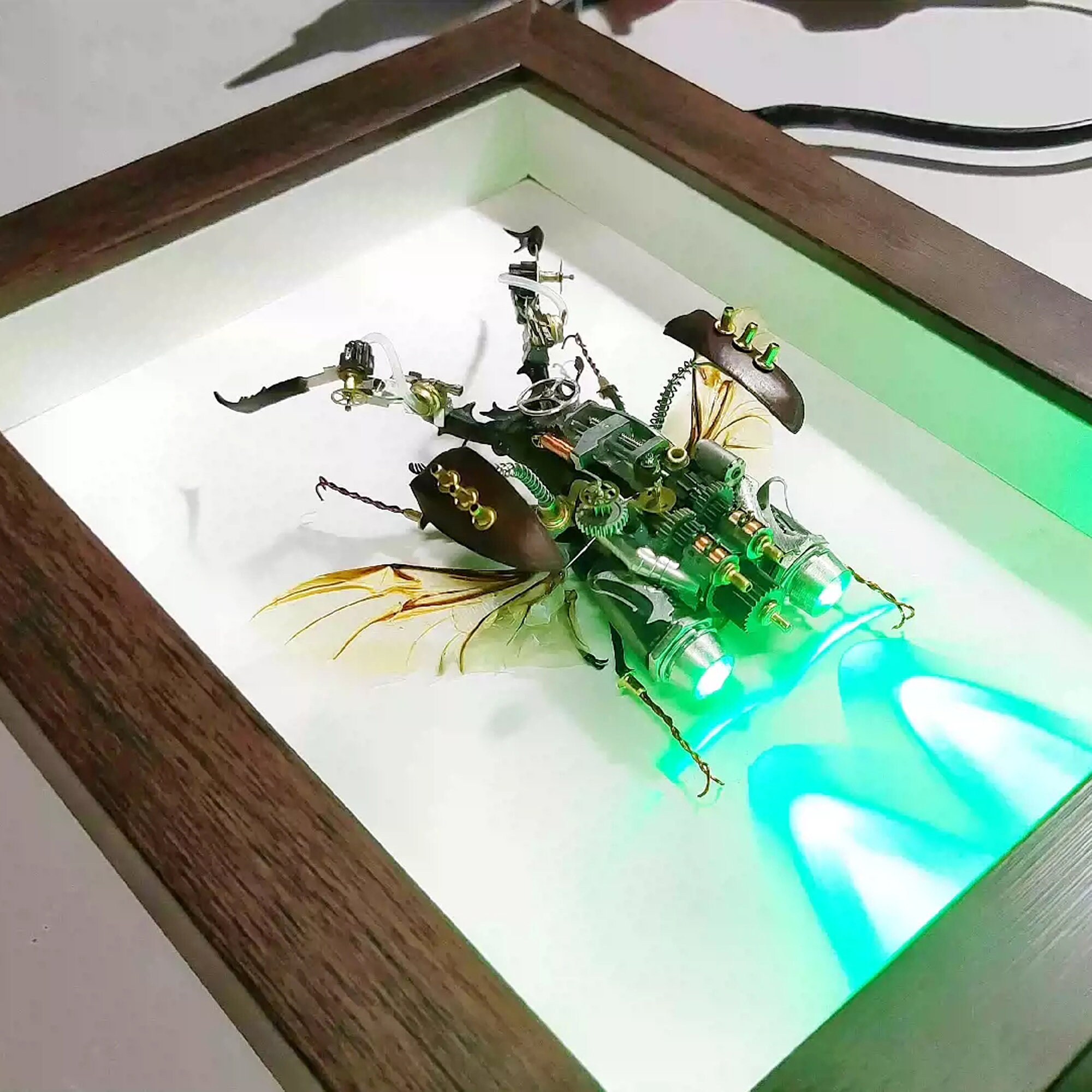 Steampunk Cyborg Mechanical Beetle Insects Bugs Kinetic Sculpture Art ...