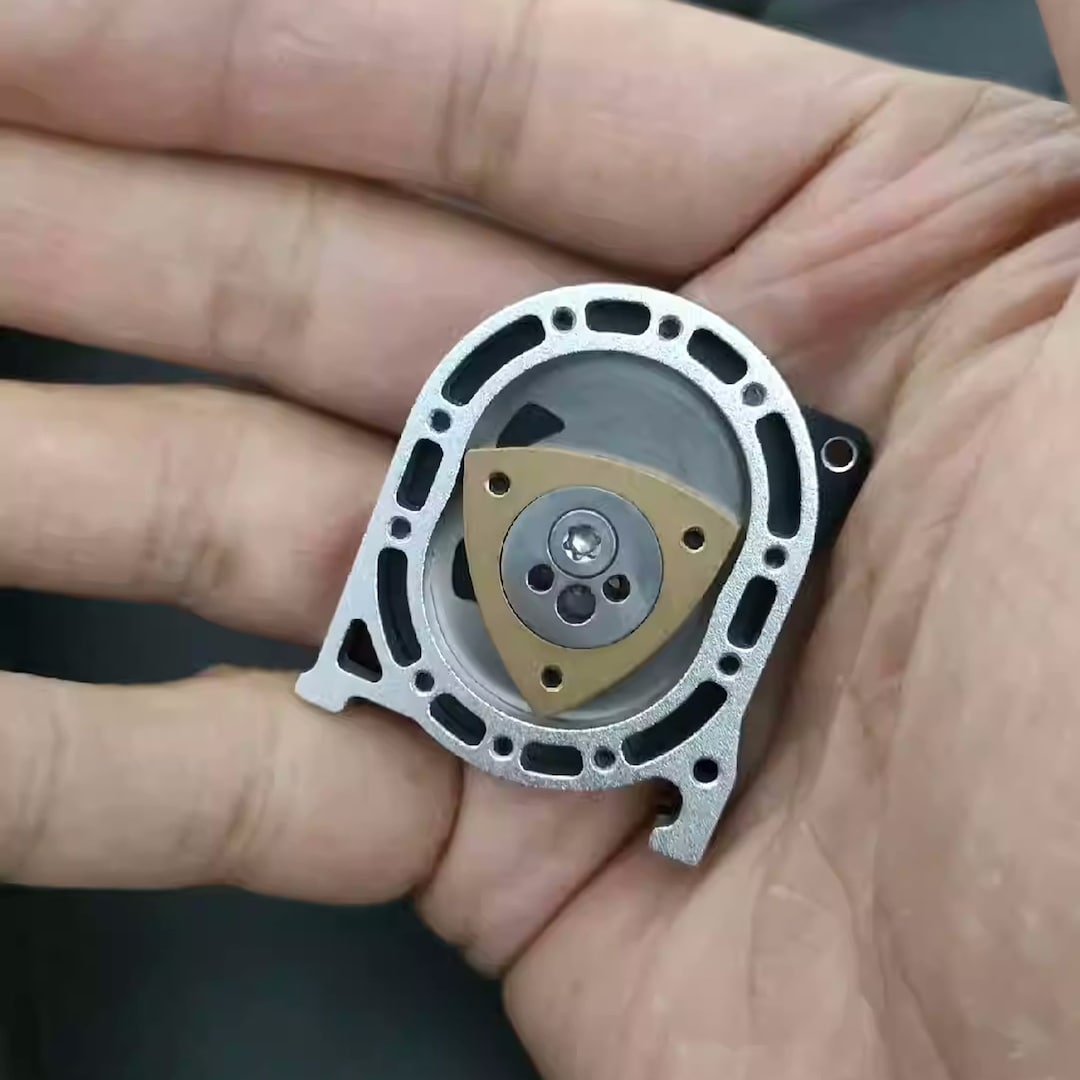 Well-crafted Wankel Rotary Engine, CNC Cutting Fidget Spinner Keychain ...
