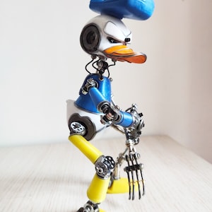 Donald Duck Mechanical Mutant 3D Robot Creature Animals Handmade ...