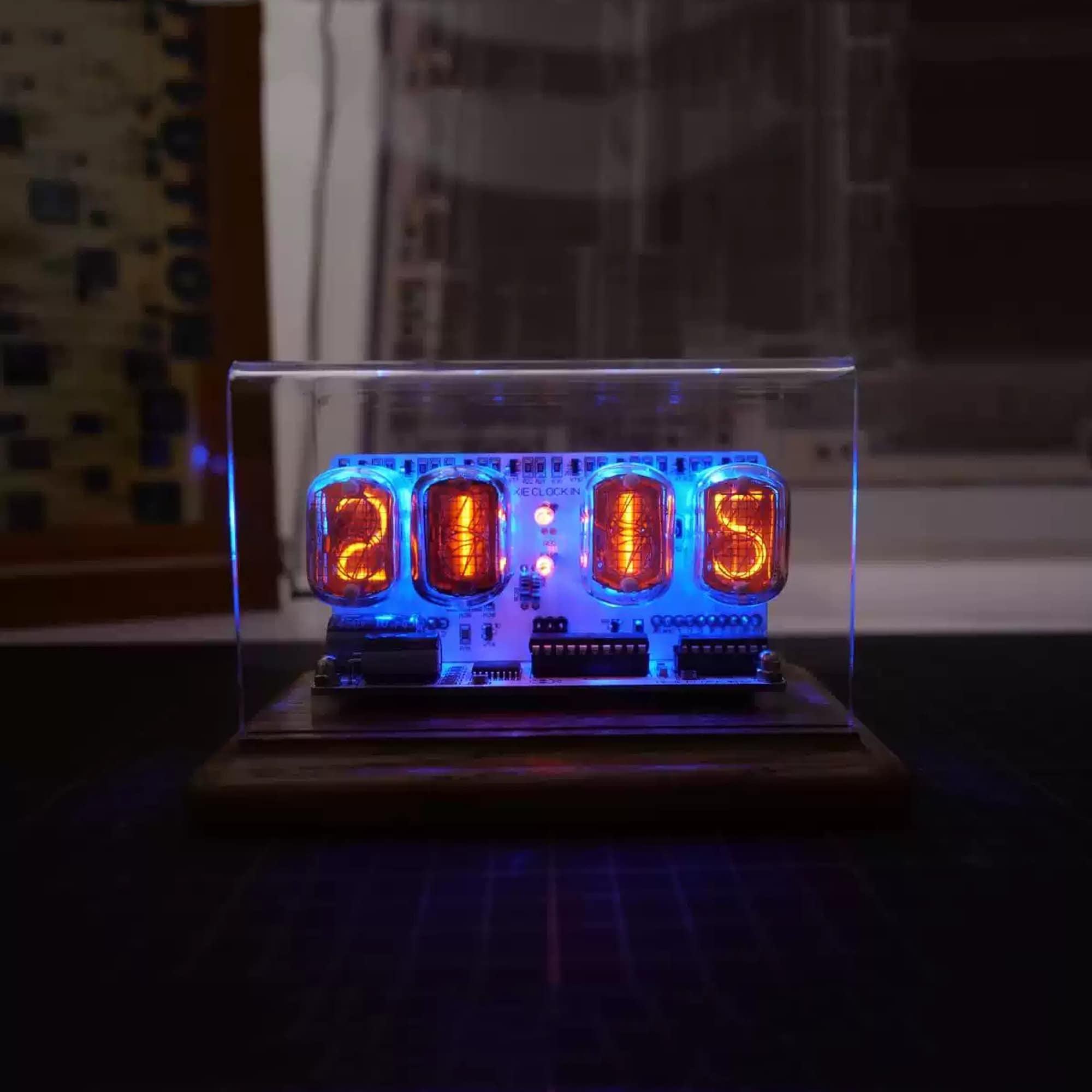 Nixie Tube Clock Cyberpunk Table Lamp Neat Beautiful Visible - Etsy UK