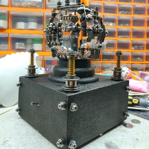 Dyson Sphere Inspired, Futuristic Plasma Sphere Sci-fi Mood Light ...