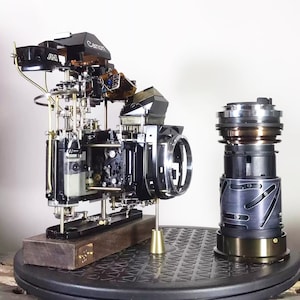 Deconstructed Canon Camera Art: 3D Mechanical Sculpture, Photography ...