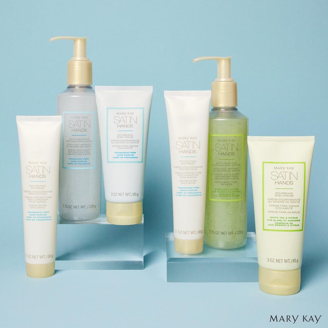 White Tea & Citrus Satin Hands Pampering Set - Etsy