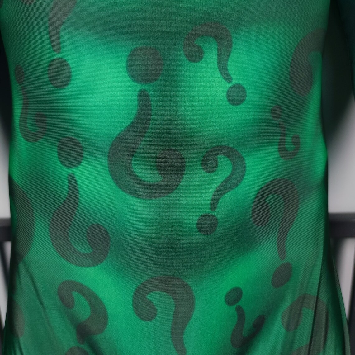 Batman The Riddler Costume Cosplay Suit Gotham Halloween | Etsy