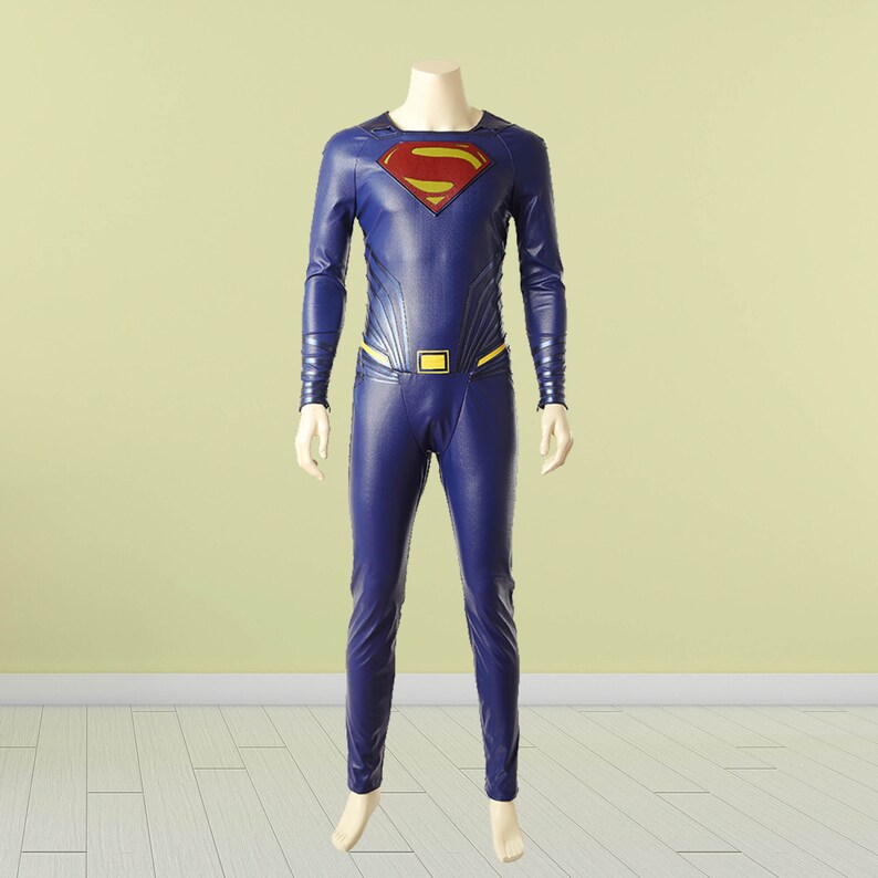 Superman Kal El Clark Kent Costume Cosplay Suit Justice League | Etsy