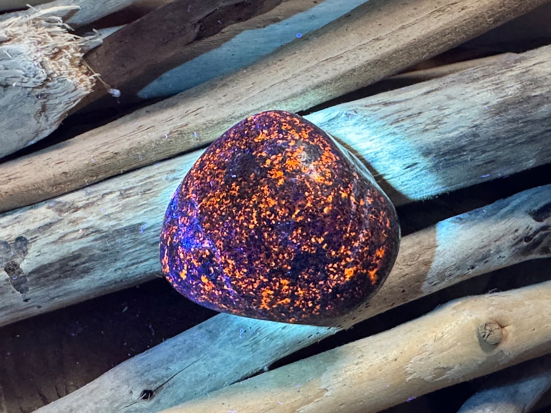 Lake Superior Fluorescent Sodalite yooperlite Polished Collectors Stone ...