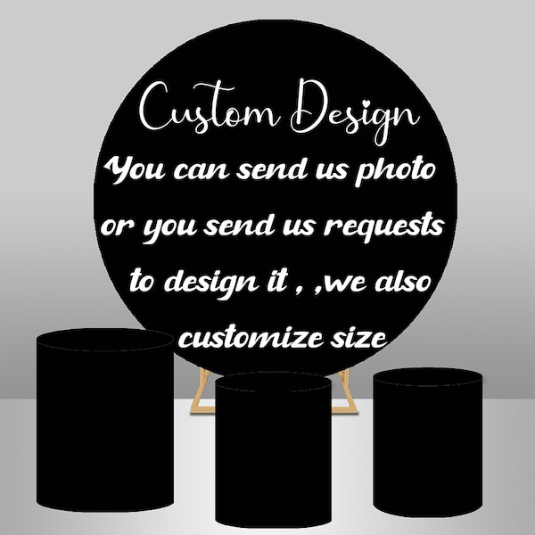 Round Backdrop - Etsy