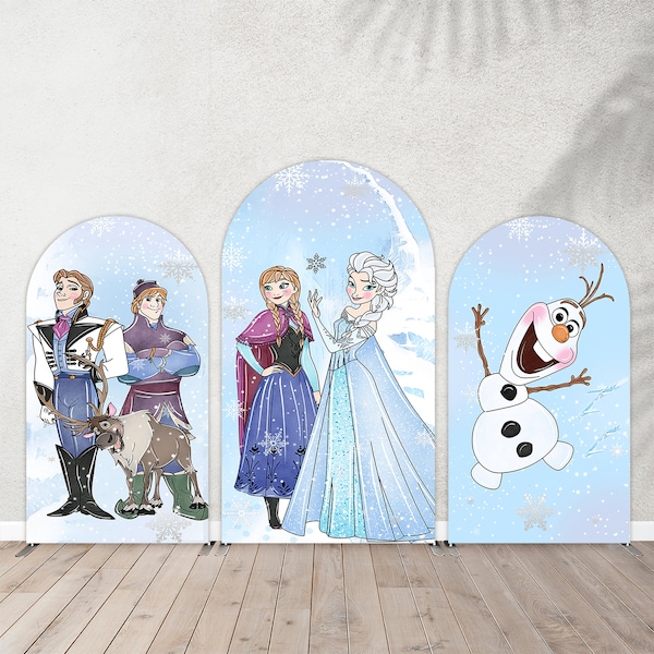 Frozen Backdrop - Etsy